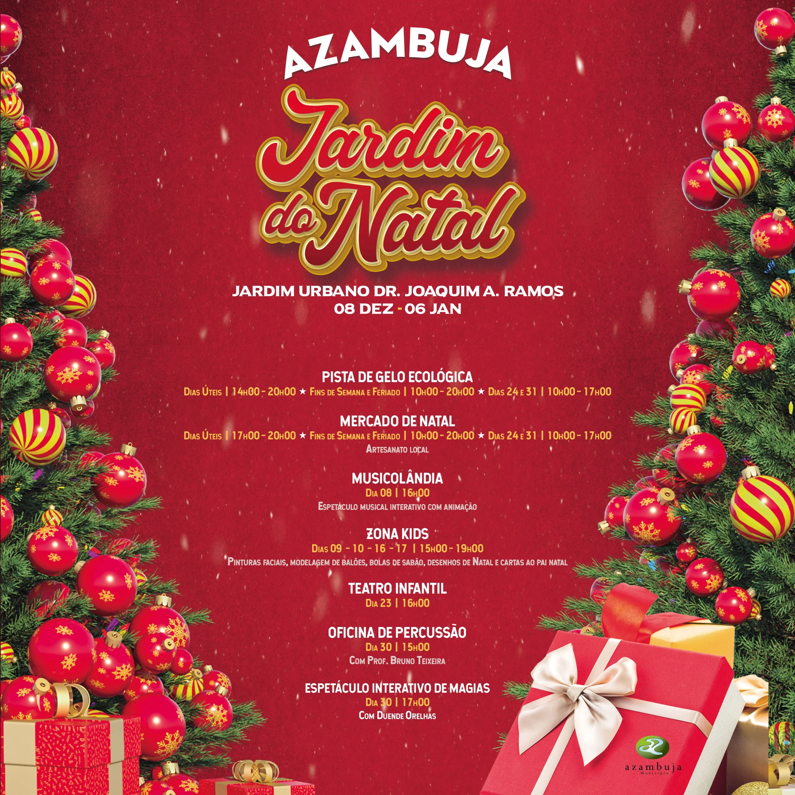 Município de Azambuja promove "Jardim do Natal" | Iris FM